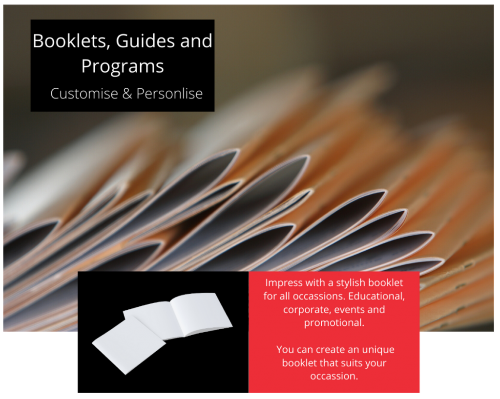 Booklets, Guides and Programs - Leaderpress Printing Services